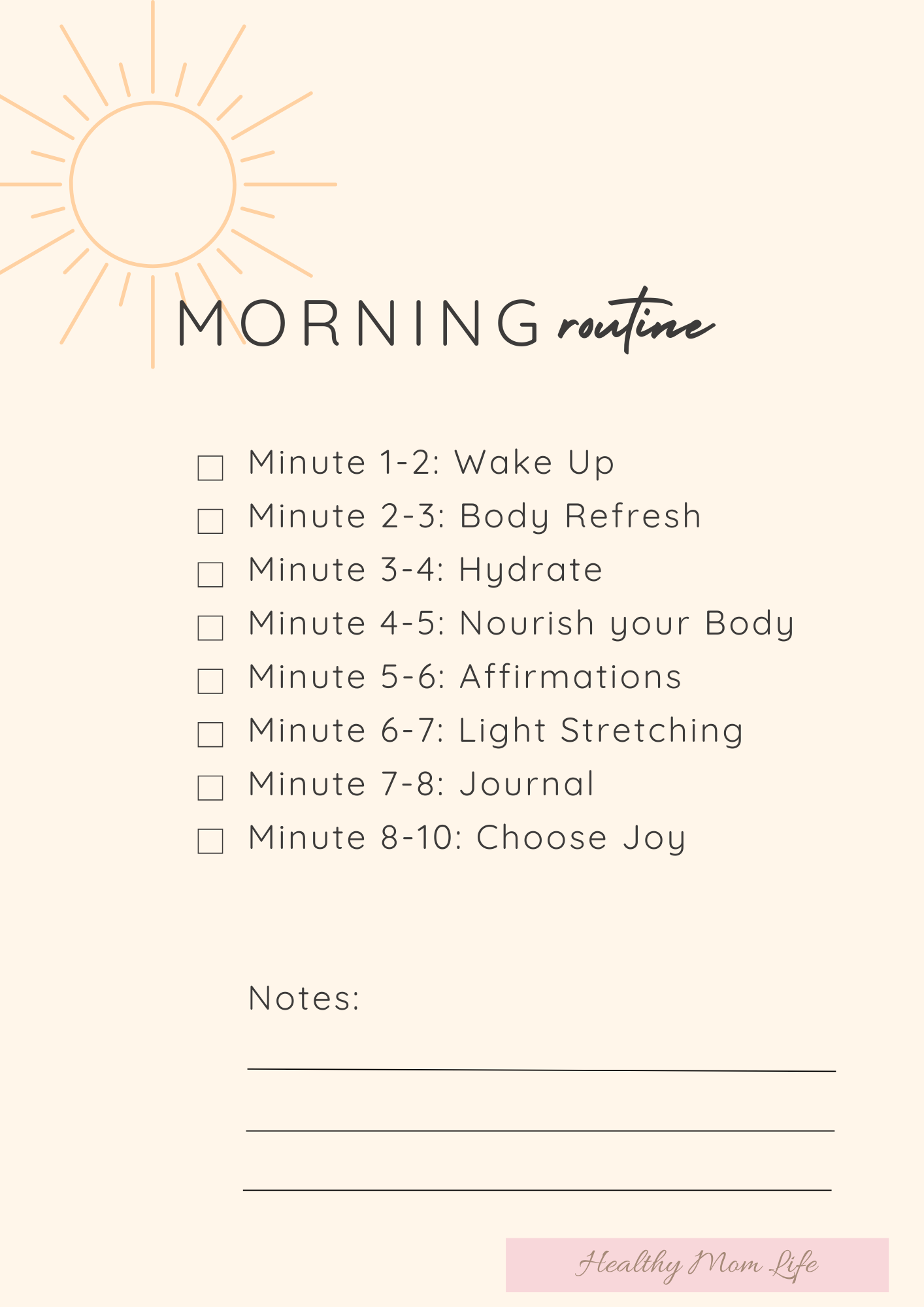 The 10-Minute Morning Routine that Changed My Mom Life – Healthy Mom Life